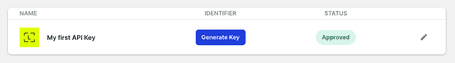 Generate Reporting API Keys